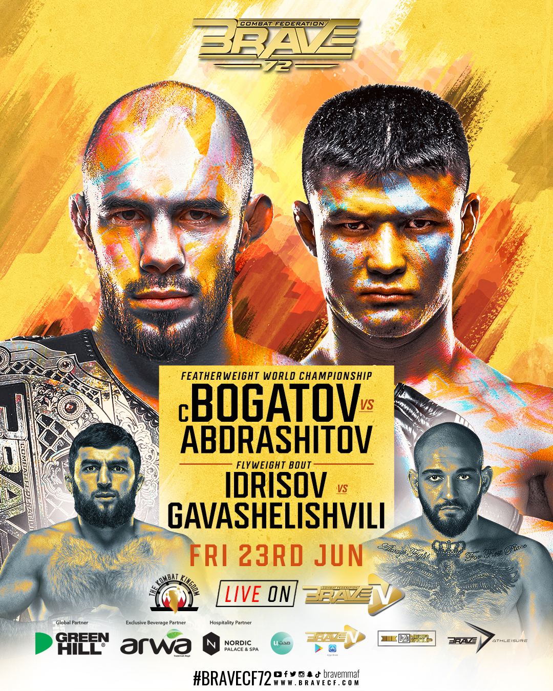 BRAVE CF 72's Featherweight world title fight promises to deliver fireworks with exciting ...